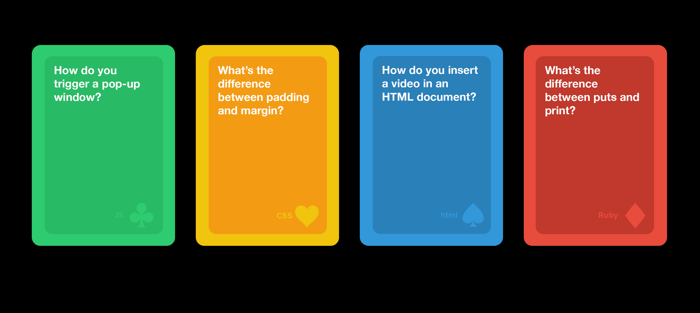 Coding With Card Games Gifts For Card Players